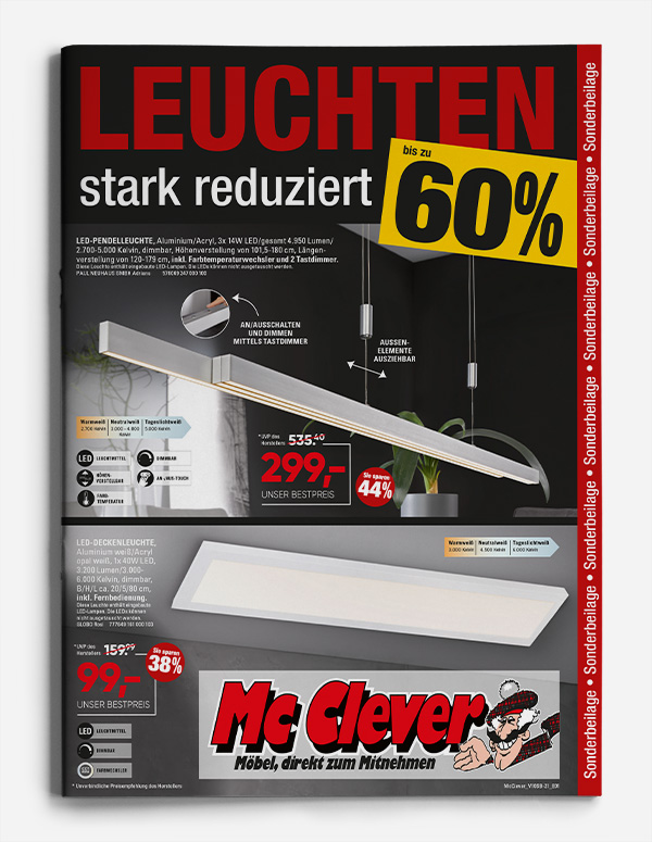Aktuelles Prospekt - Mc Clever Möbel